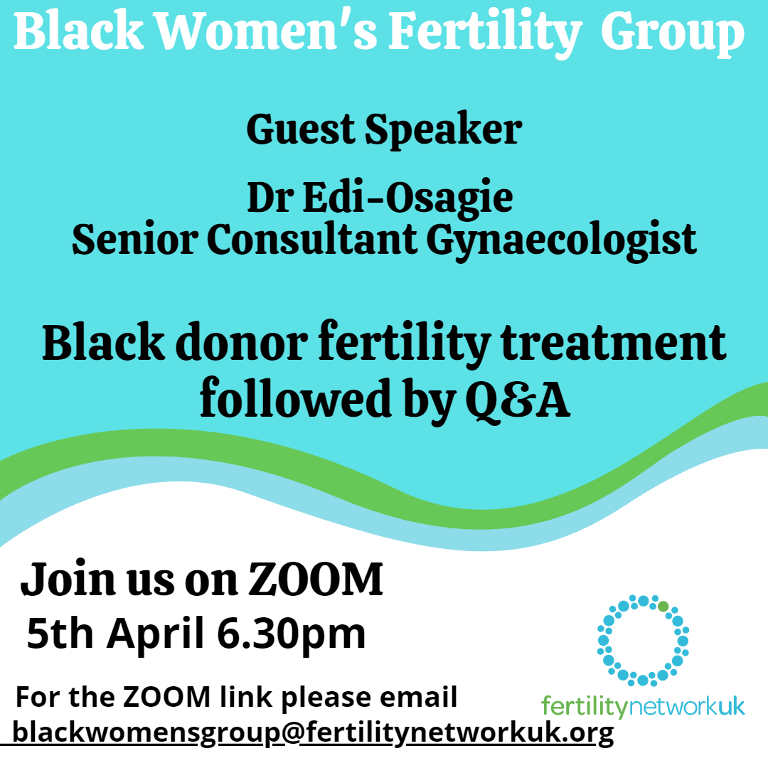 Black Women’s Fertility Group with Dr Edi-Osagie | Fertility Network