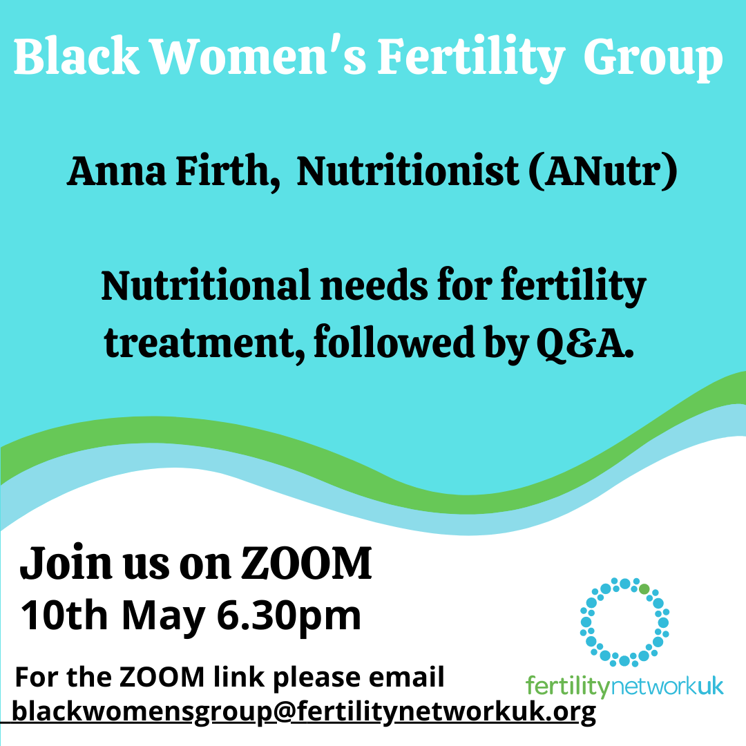 Black Women’s Fertility Group with Anna Firth | Fertility Network