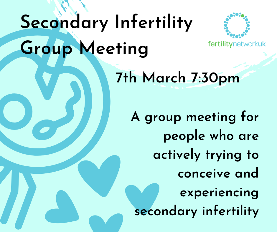 Secondary Infertility Group | Fertility Network