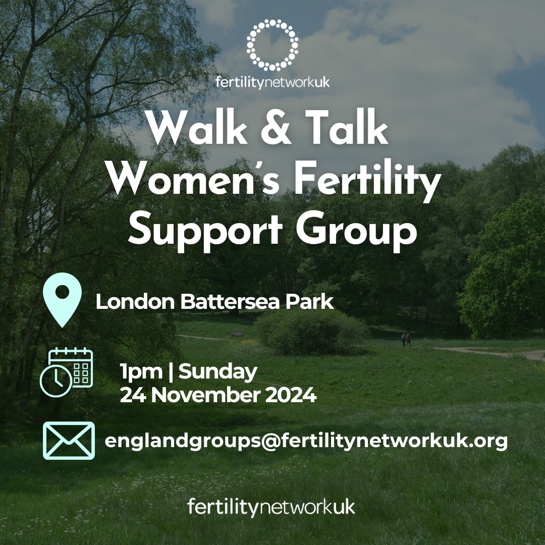 Walk & Talk Battersea Park London | Fertility Network