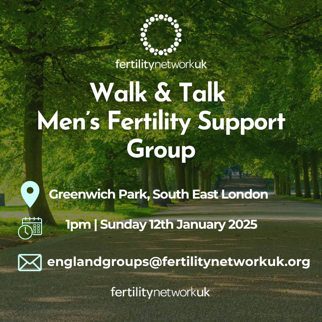 First London Men’s Walk & Talk Greenwich Park | Fertility Network