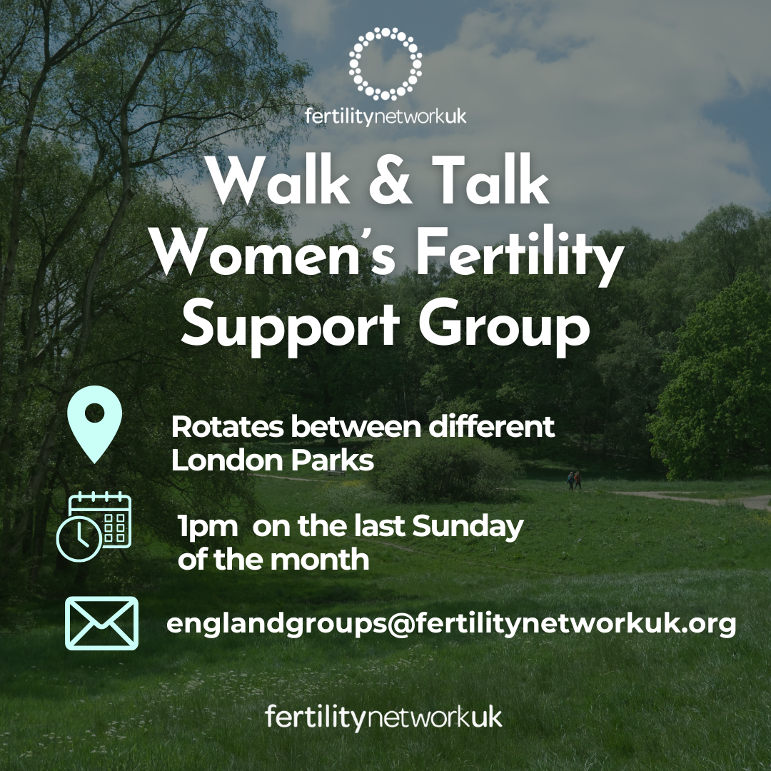 Women Only Walk & Talk Regent’s Park London | Fertility Network