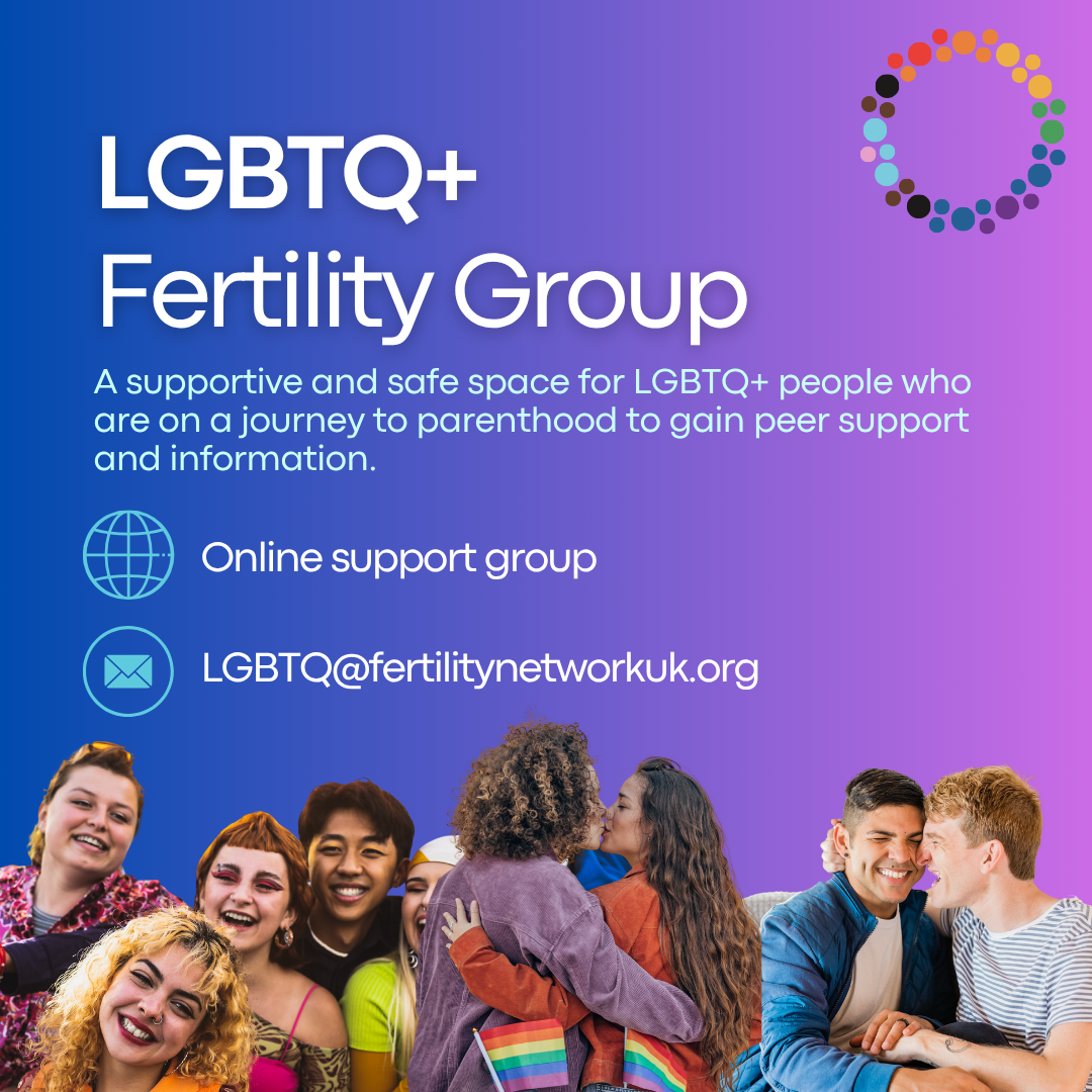 LGBTQ+ support group meeting | Fertility Network