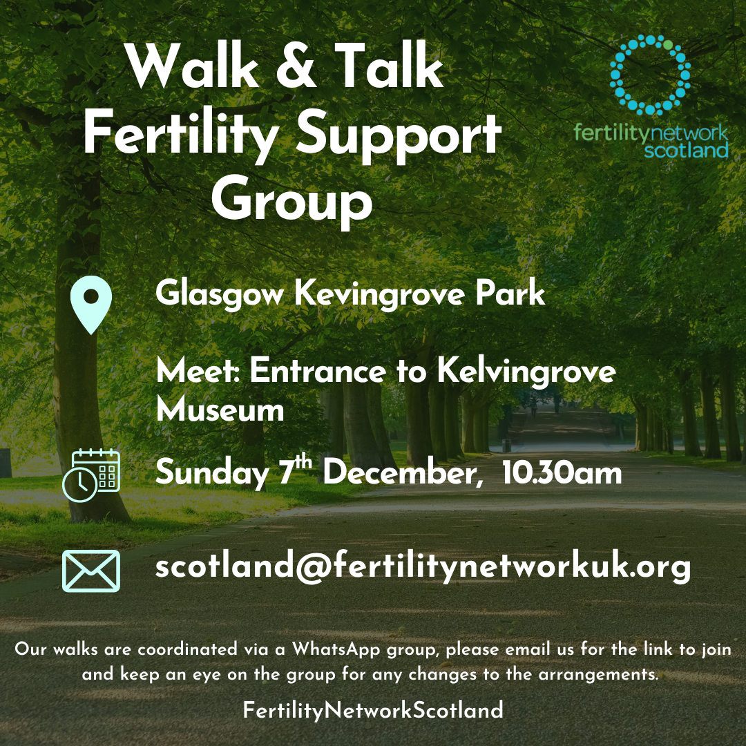 Scotland Walk & Talk; Glasgow | Fertility Network